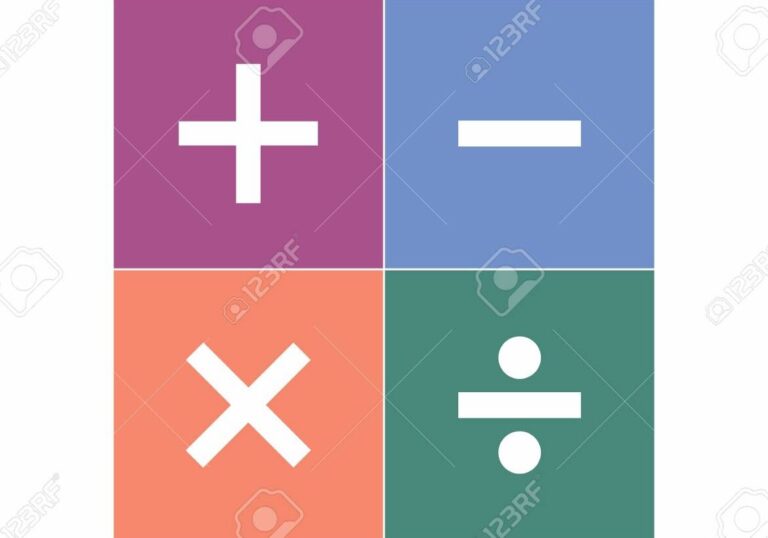 Operaciones básicas sin complicaciones: suma, resta, multiplicación y ...